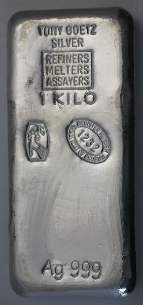 1kg Silberbarren Bildersammlung - Fotos von 1000g Feinsilberbarren ...